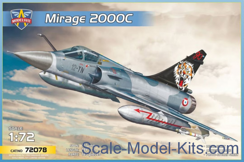 Mirage 2000C multirole fighter-interceptor-ModelSvit plastic scale ...